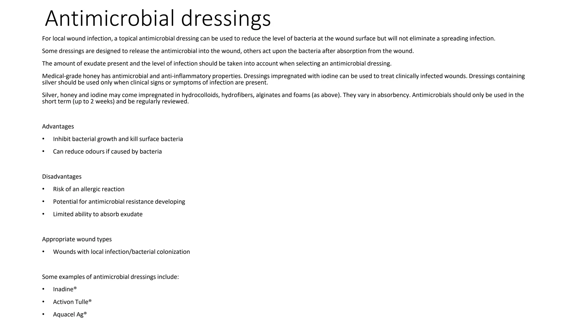 Wound Dressing Types By Doctor faarwqewqeqweqw | PPTX