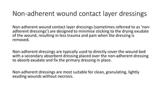 Wound Dressing Types By Doctor faarwqewqeqweqw | PPTX | First Aid ...