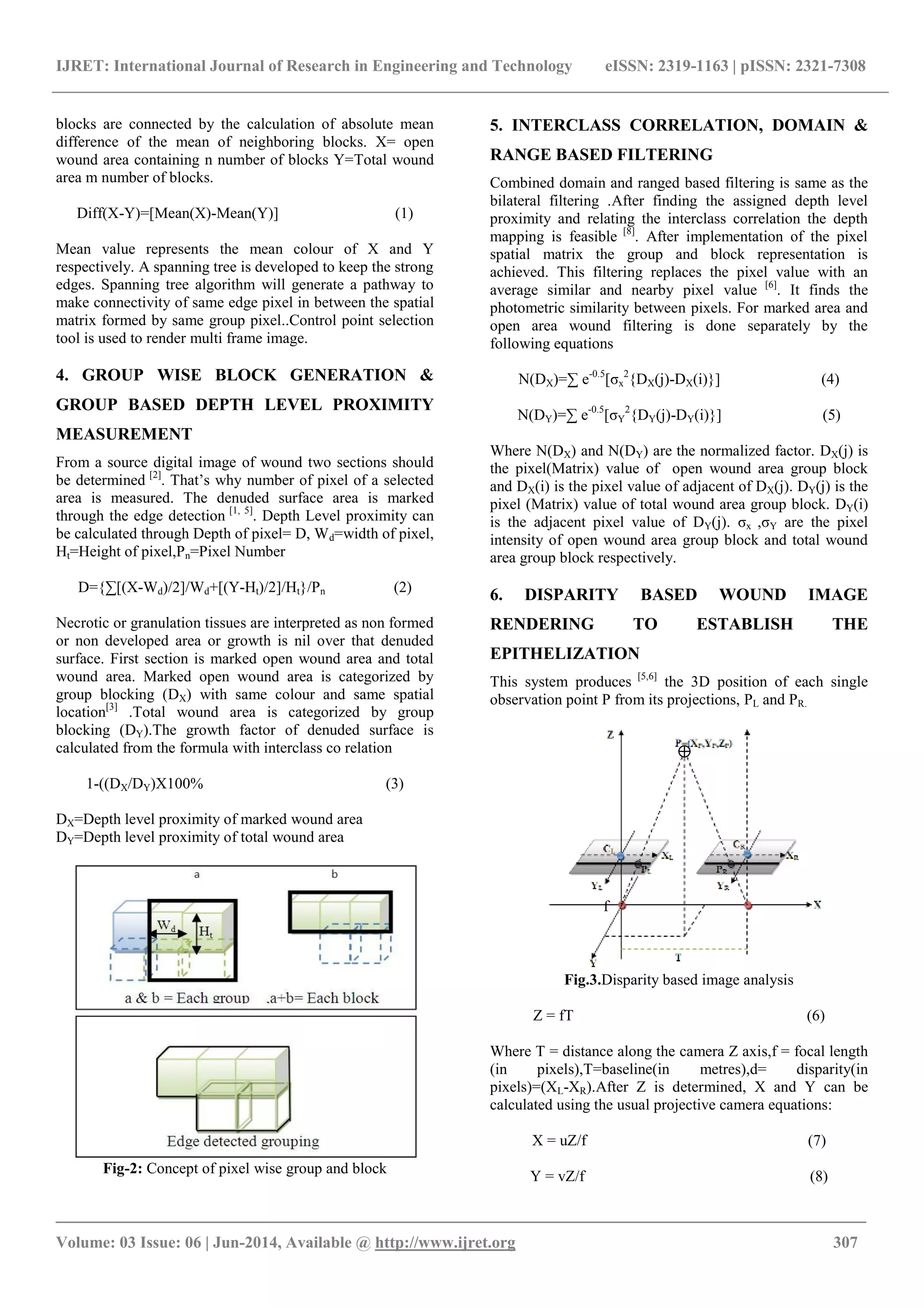 Wound epithelization model by 3 d imaging | PDF