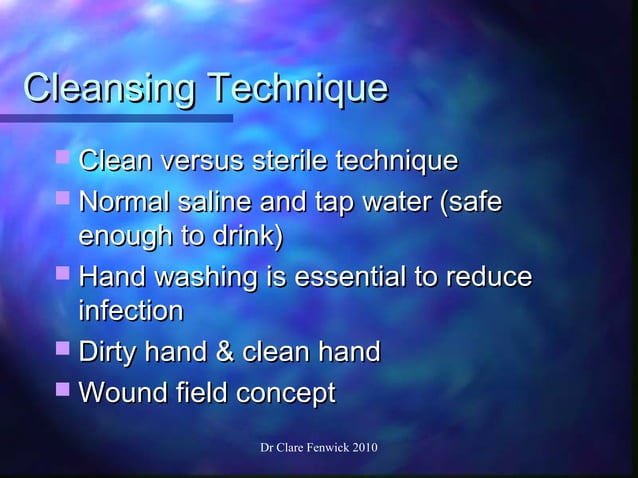 Wound field concept ad | PPT