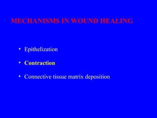 wound and wound healinh for the medical students | PPT