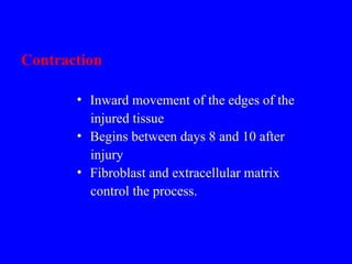 wound and wound healinh for the medical students | PPT