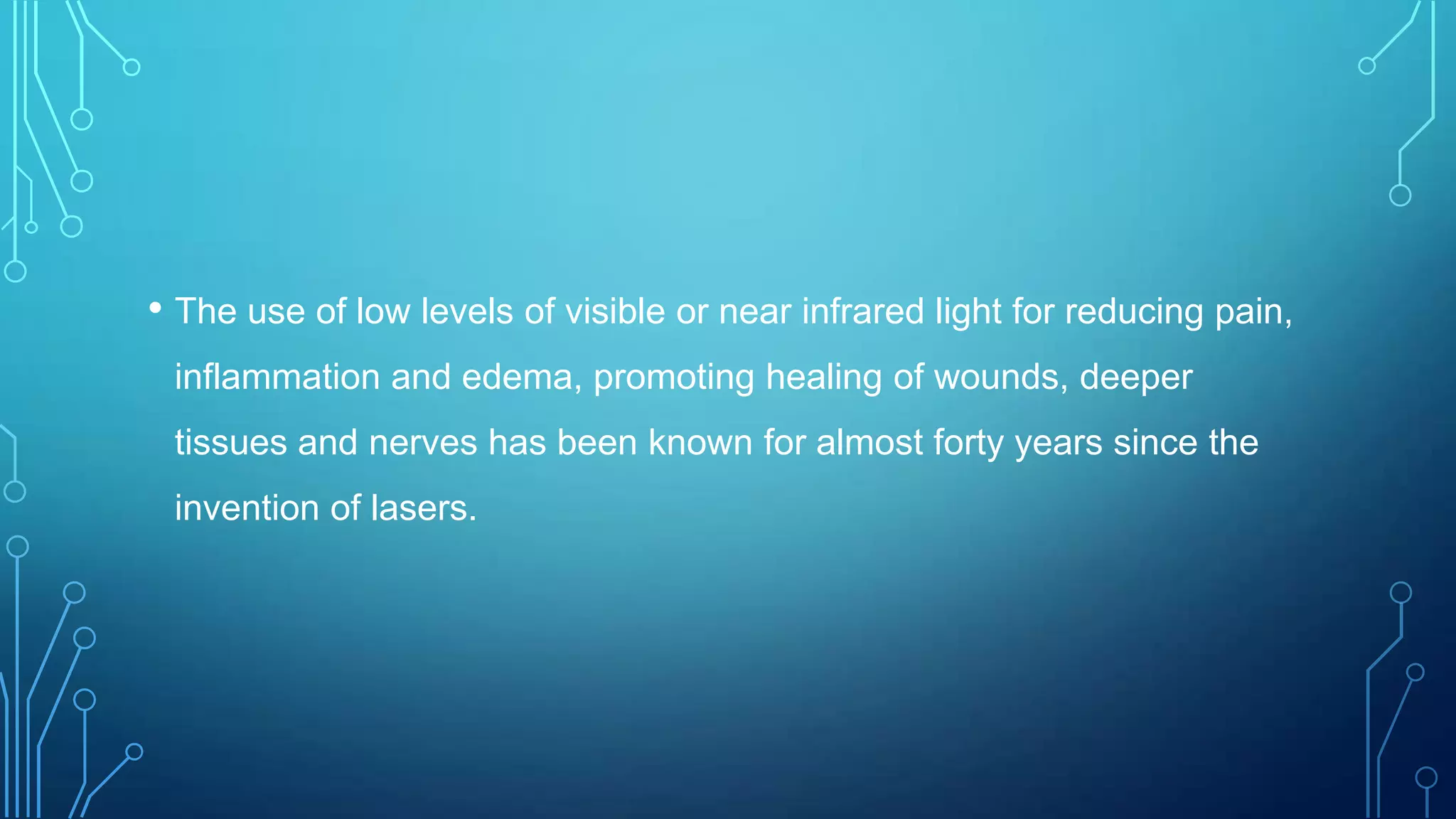 light and wound healing | PPTX