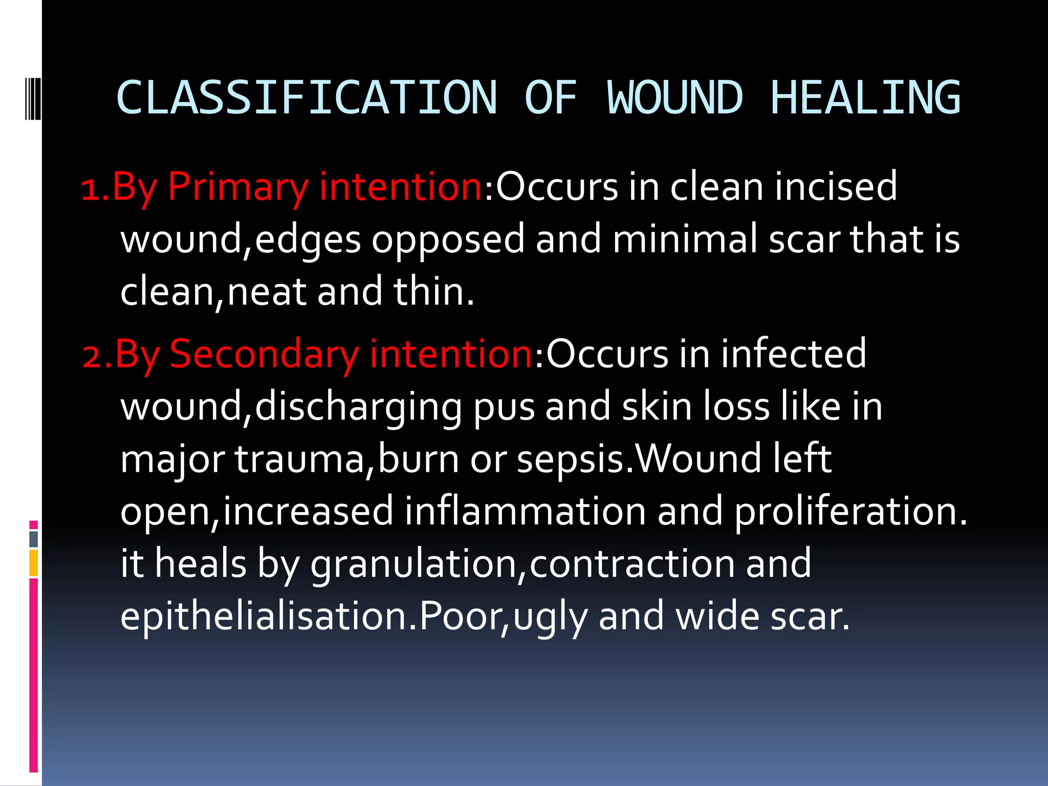 Wound healing | PPTX