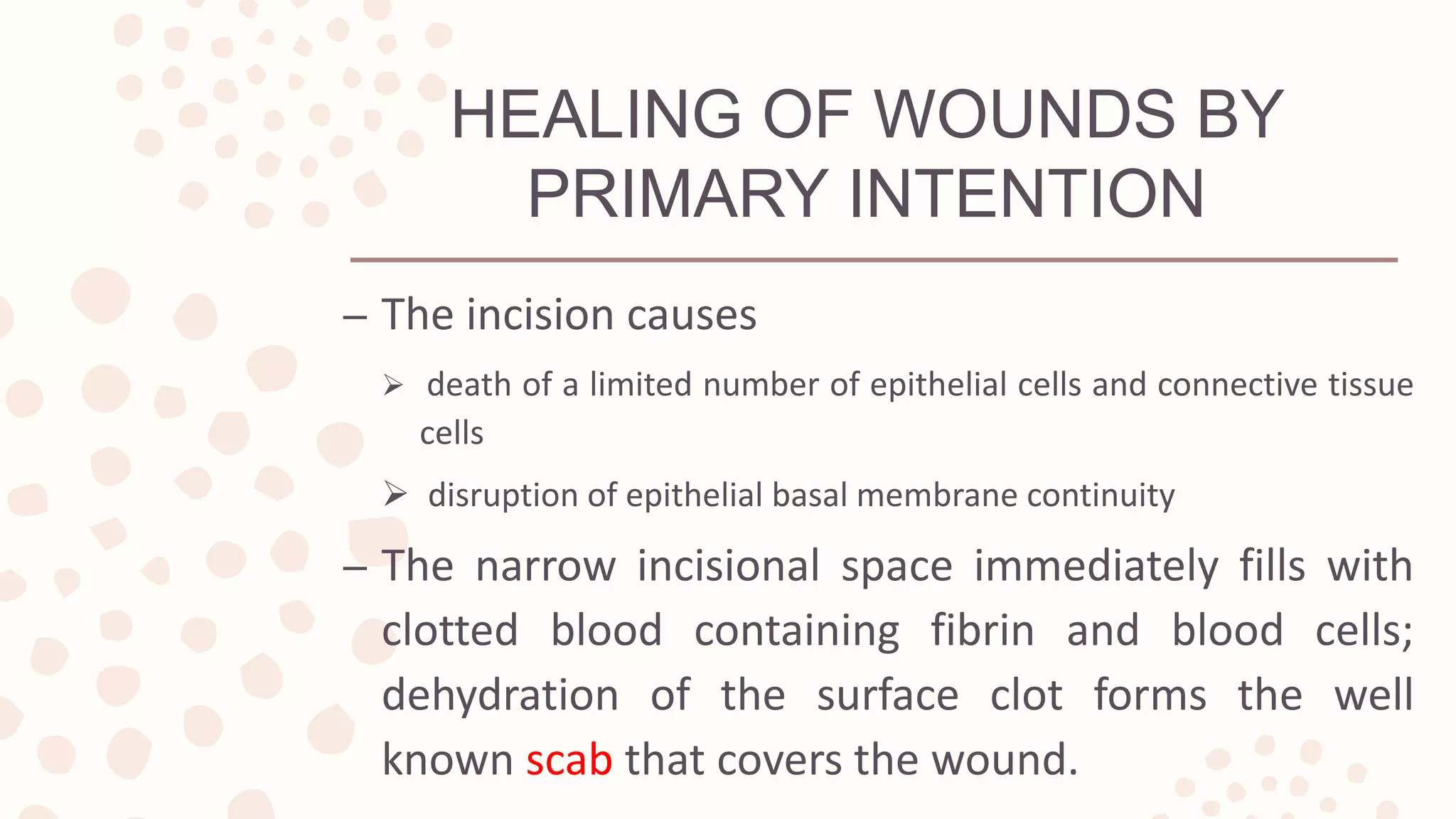 Wound healing | PPTX