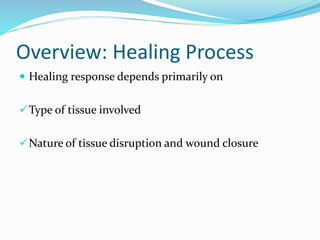 Wound healing | PPTX