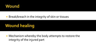 Wound healing | PPT