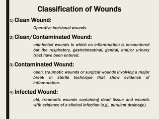 Wound healing | PPTX