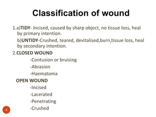 Wound healing | PPTX