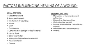 Wound healing | PPTX