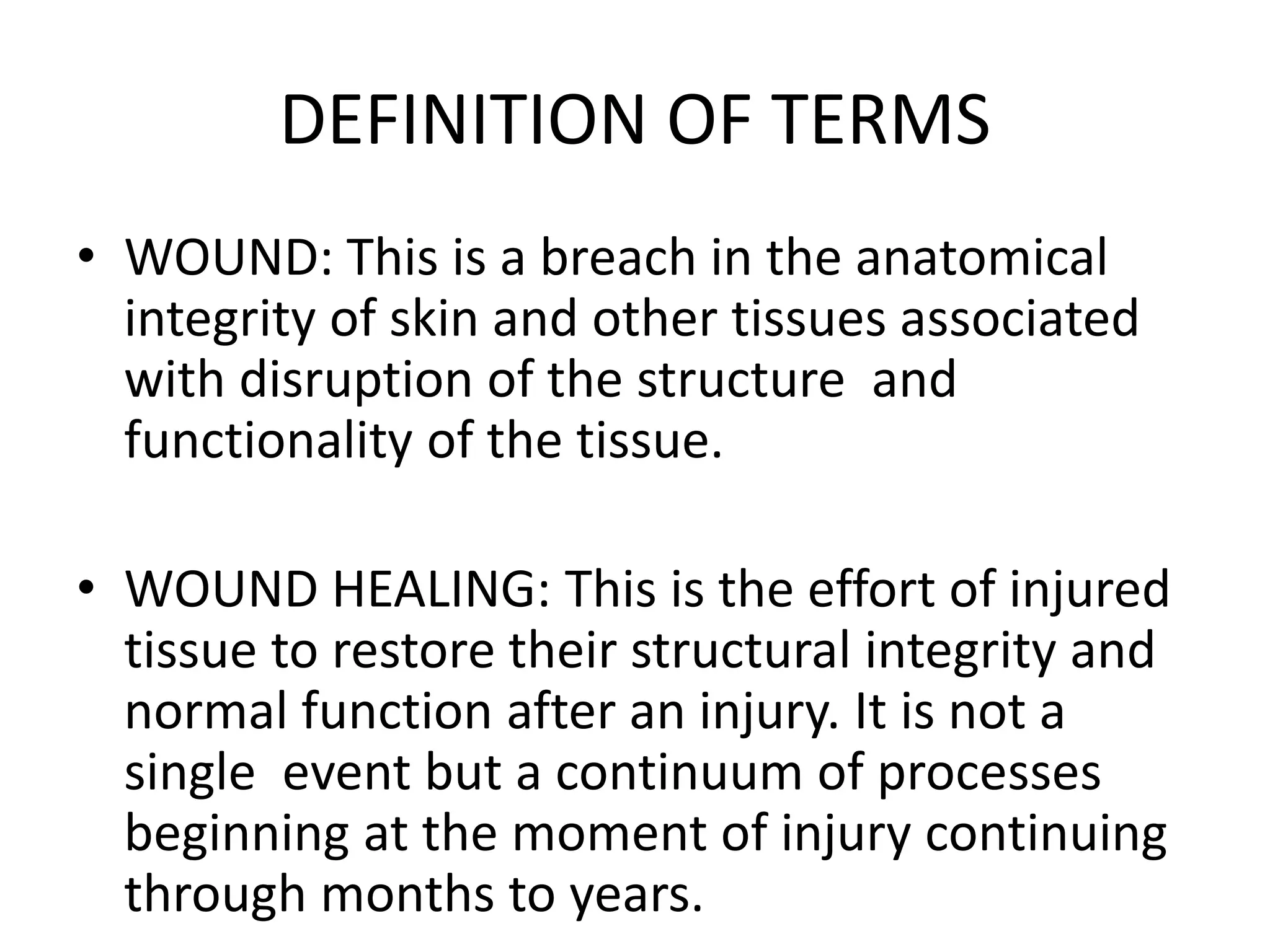 Wound healing | PPTX