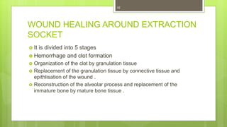 Wound healing prosthodontics | PPTX