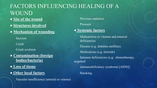 Wound healing | PPTX