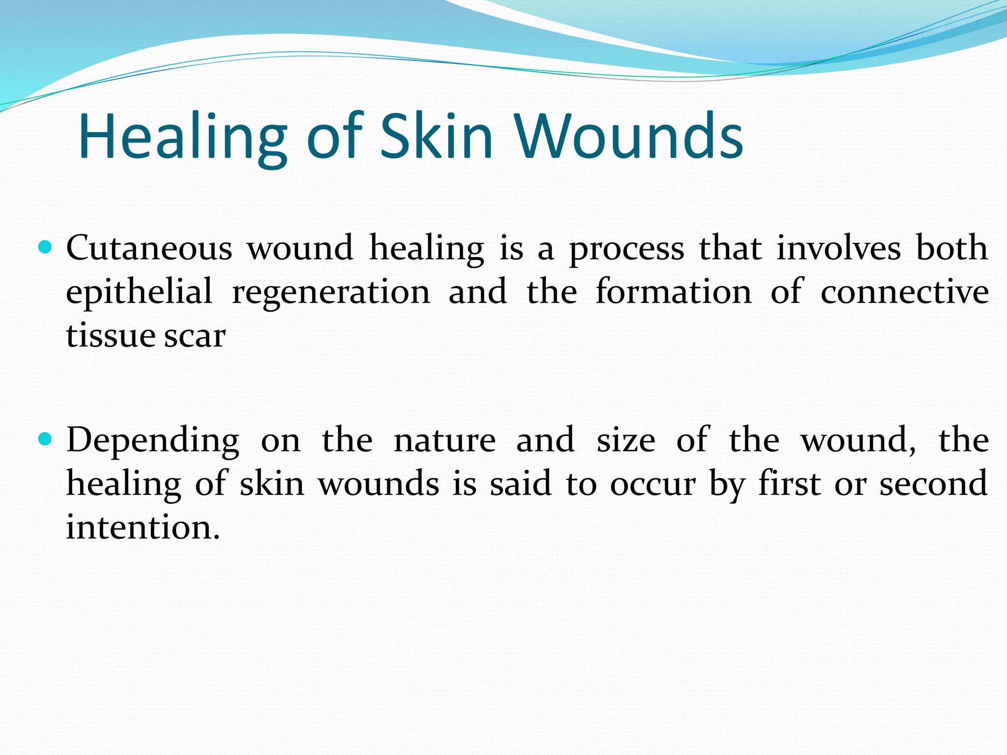 Wound healing | PPTX