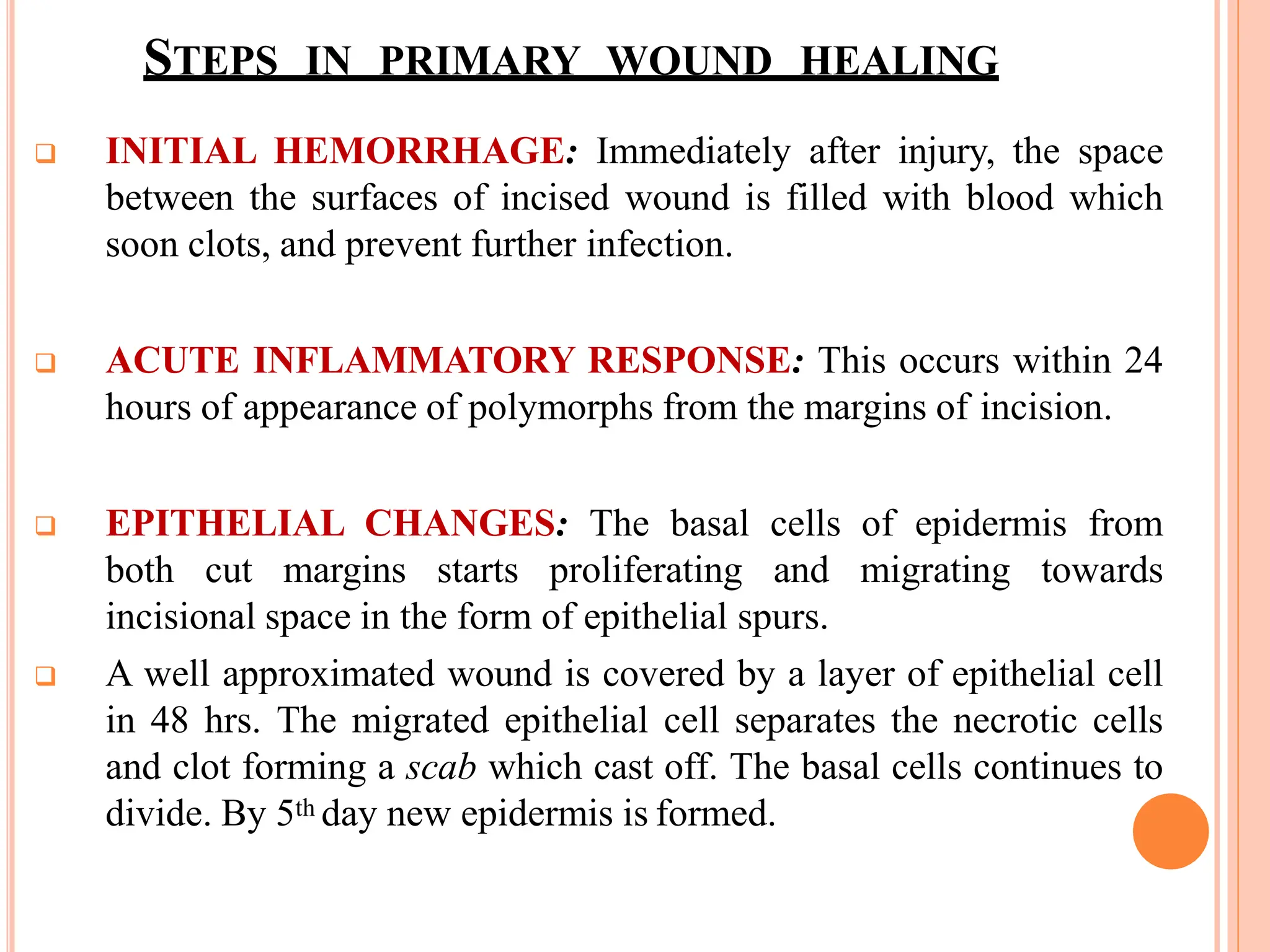 woundhealing bacteria inflammation and repair | PDF