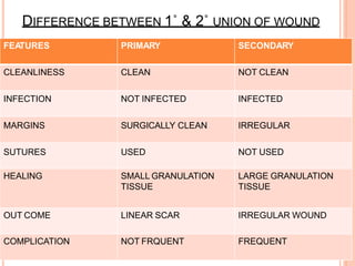 woundhealing bacteria inflammation and repair | PPT