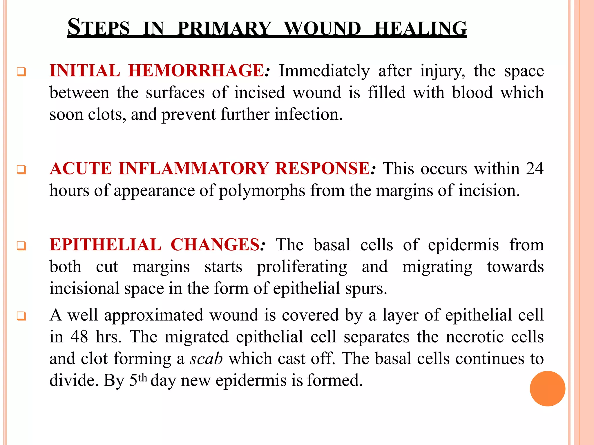 Wound healing | PPTX