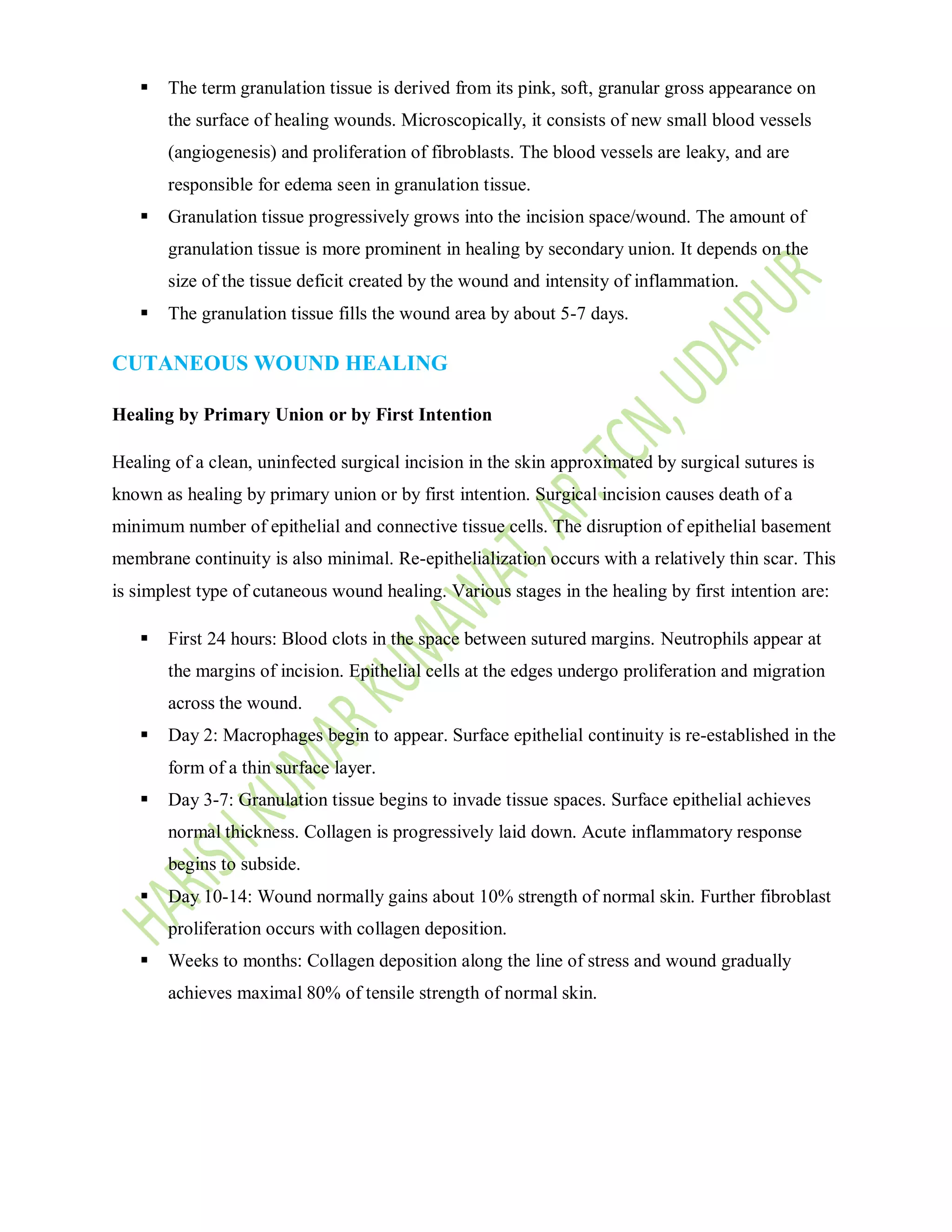 Wound healing | PDF