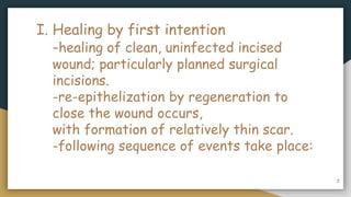Wound healing | PPTX
