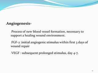 wound healing.pptx | First Aid | Injuries
