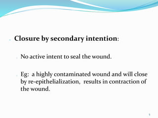 wound healing.pptx | First Aid | Injuries