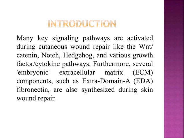 PROCESS OF WOUND HEALING BPHARM 2ND SEM PATHOPHYSIOLOGY.pptx | Skin and ...