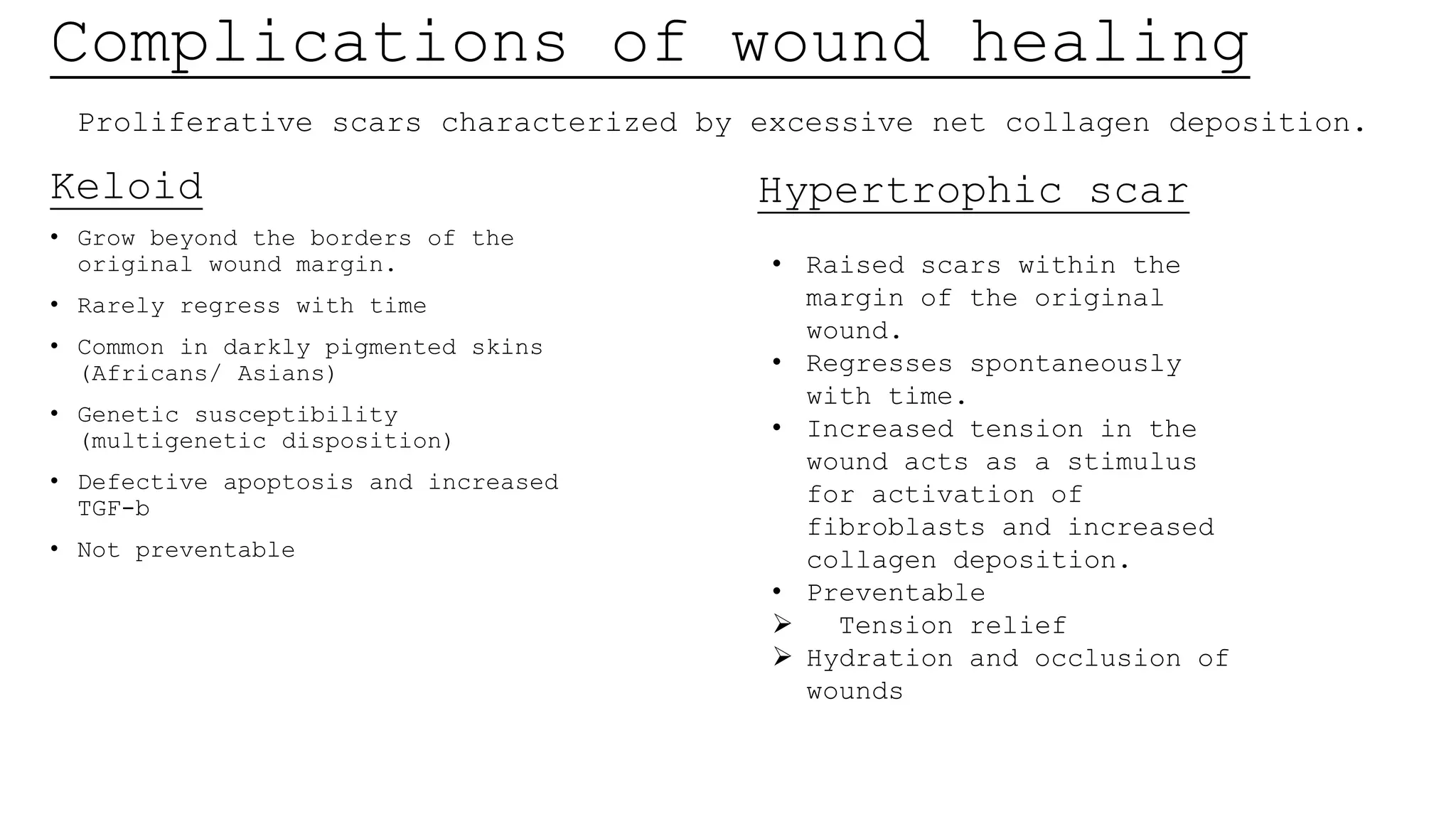 wound healing AND ITS COMPLICATIONS.pptx | Injuries | Diseases and ...