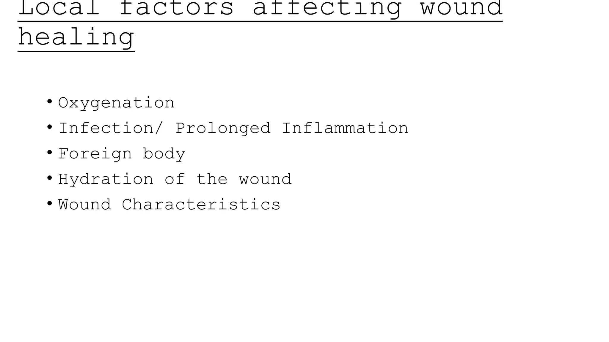 wound healing AND ITS COMPLICATIONS.pptx | Injuries | Diseases and ...