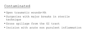 wound healing AND ITS COMPLICATIONS.pptx | Injuries | Diseases and ...