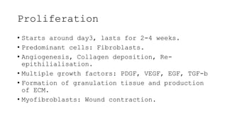 wound healing AND ITS COMPLICATIONS.pptx | Injuries | Diseases and ...