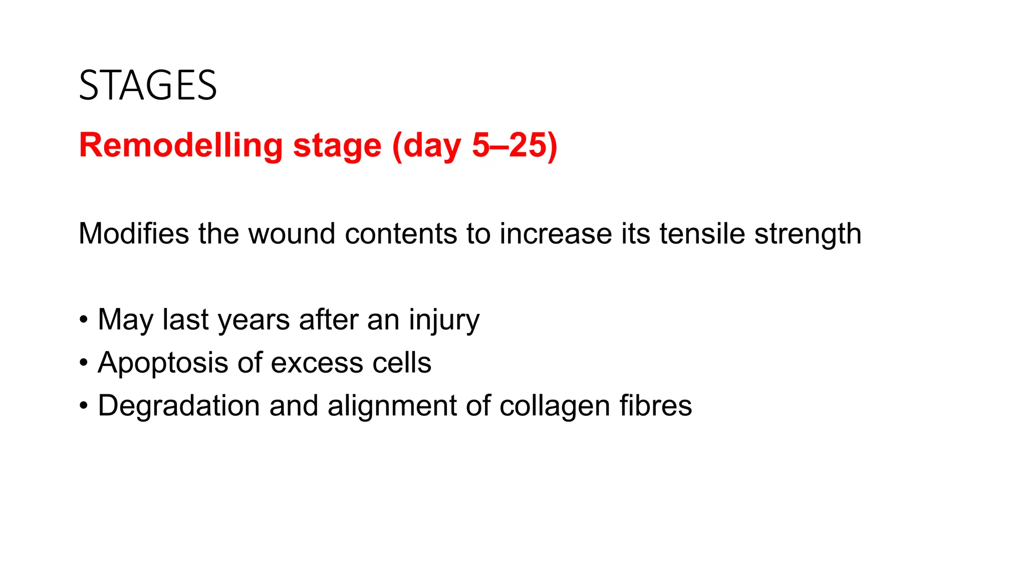 WOUND HEALING - Stages, Types, Complications. | PPTX