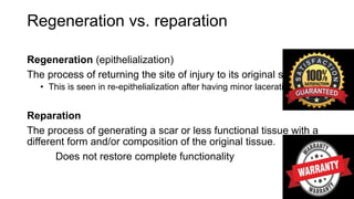 WOUND HEALING - Stages, Types, Complications. | PPTX