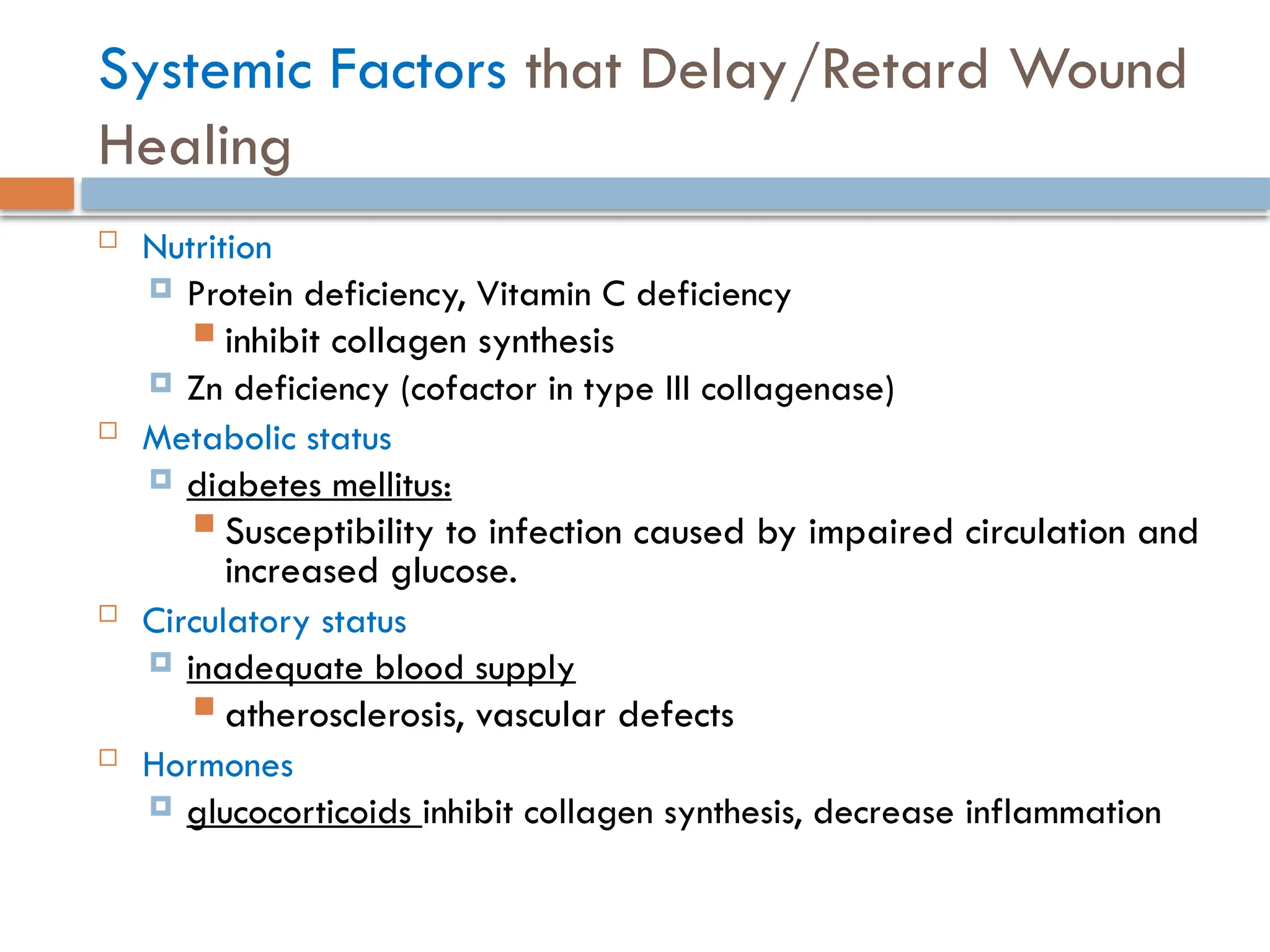 Wound healing, Stages of Wound healing.pptx
