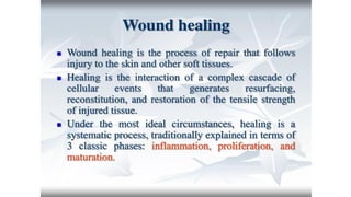 wound healing.pptx............................. | PPTX