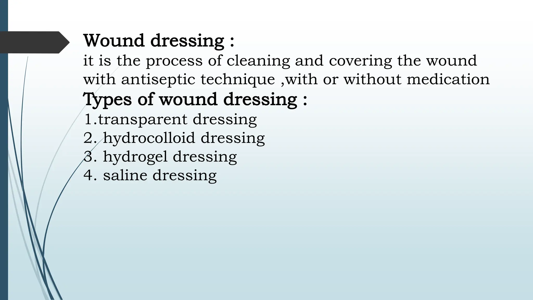 WOUND HEALING ....types of wound ..process of wound healing ...factors ...