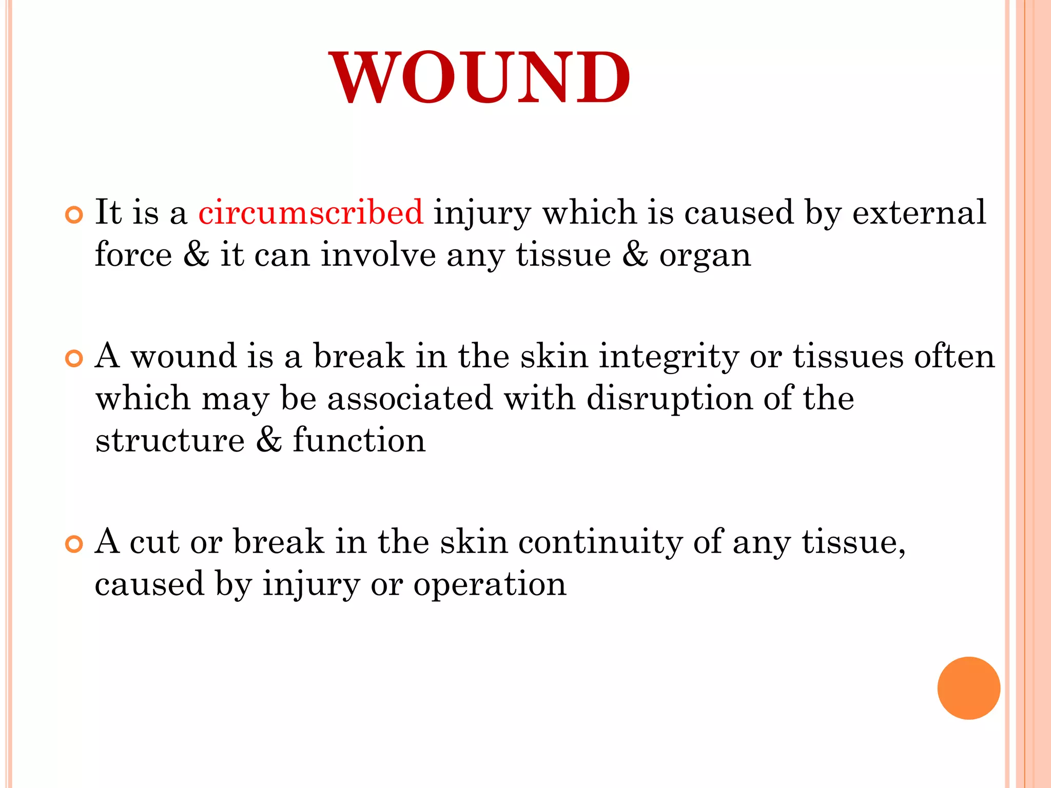 Wound healing | PDF