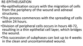 WOUND HEALING . PPt./09/06/2020 Gulu College of health sciences | PPTX