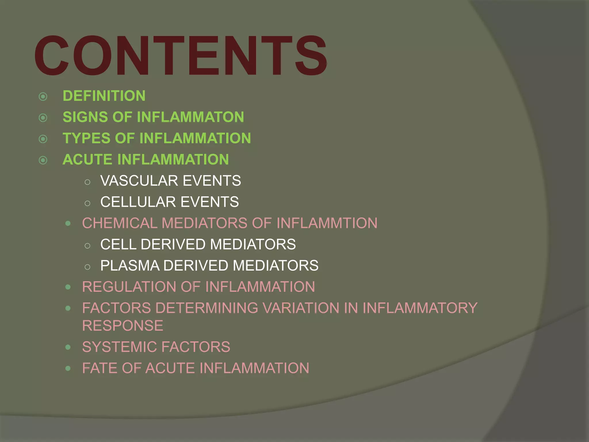 Wound healing and inflammation | PPTX