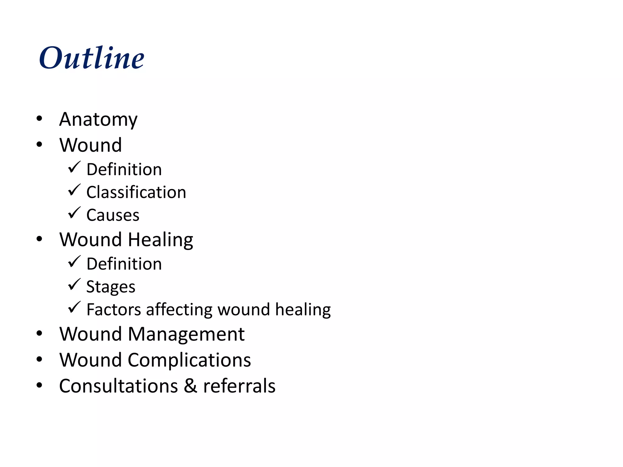 WOUND HEALING AND MANAGEMENT.pptx