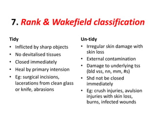WOUND HEALING AND MANAGEMENT.pptx
