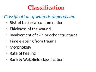 WOUND HEALING AND MANAGEMENT.pptx