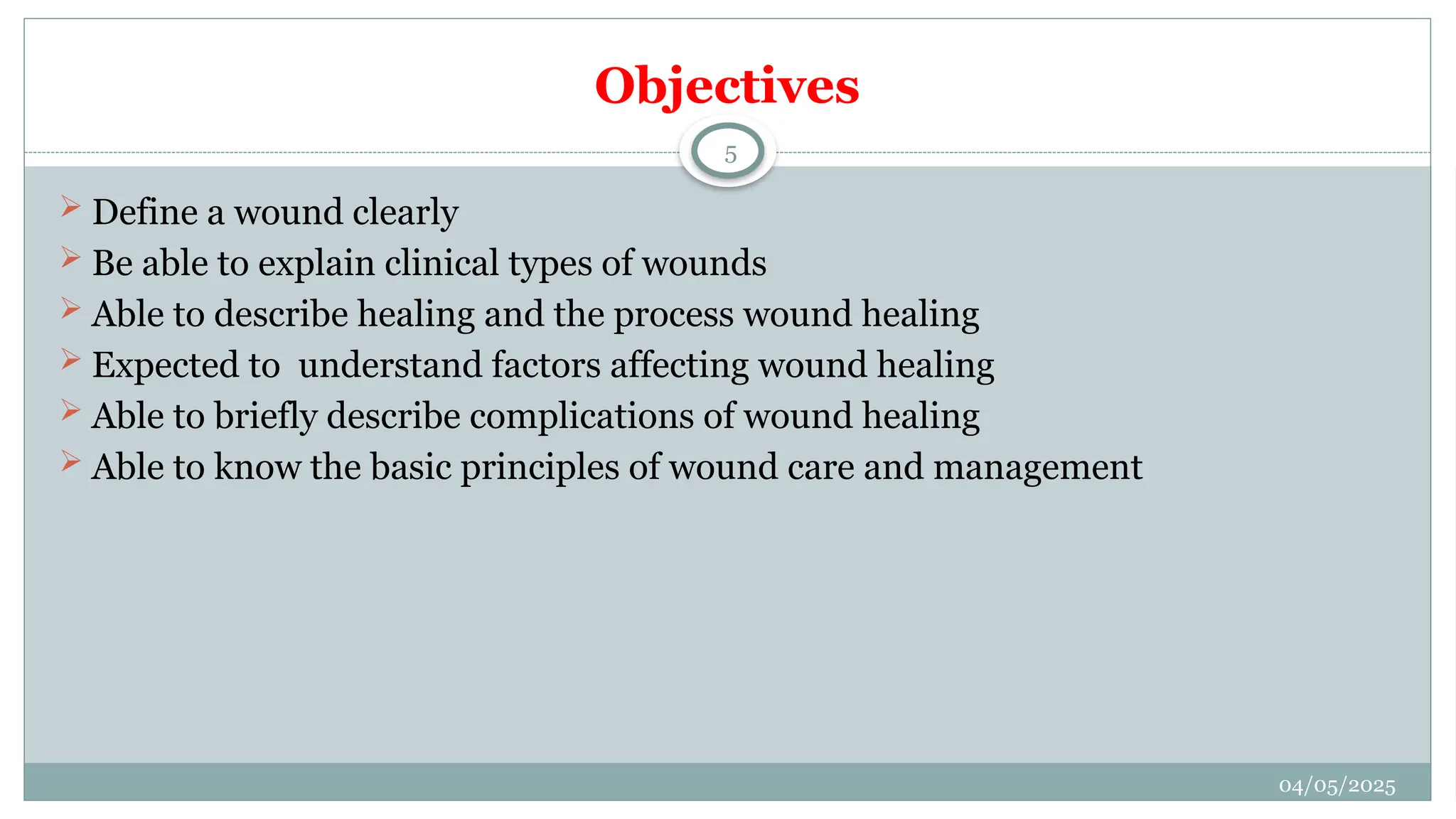 wound healing and principles of wound care.pptx