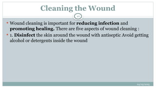 wound healing and principles of wound care.pptx