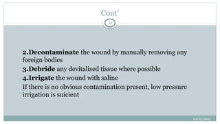 wound healing and principles of wound care.pptx