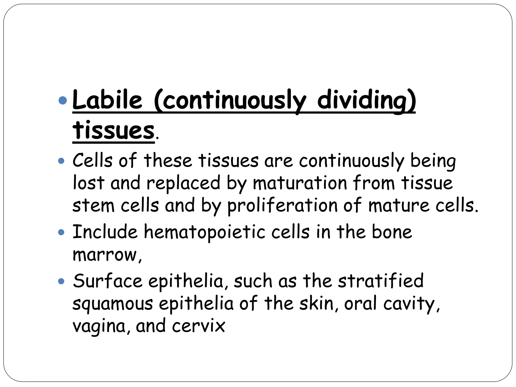 Wound healing and repair Repair/Healing : restoration of tissue ...