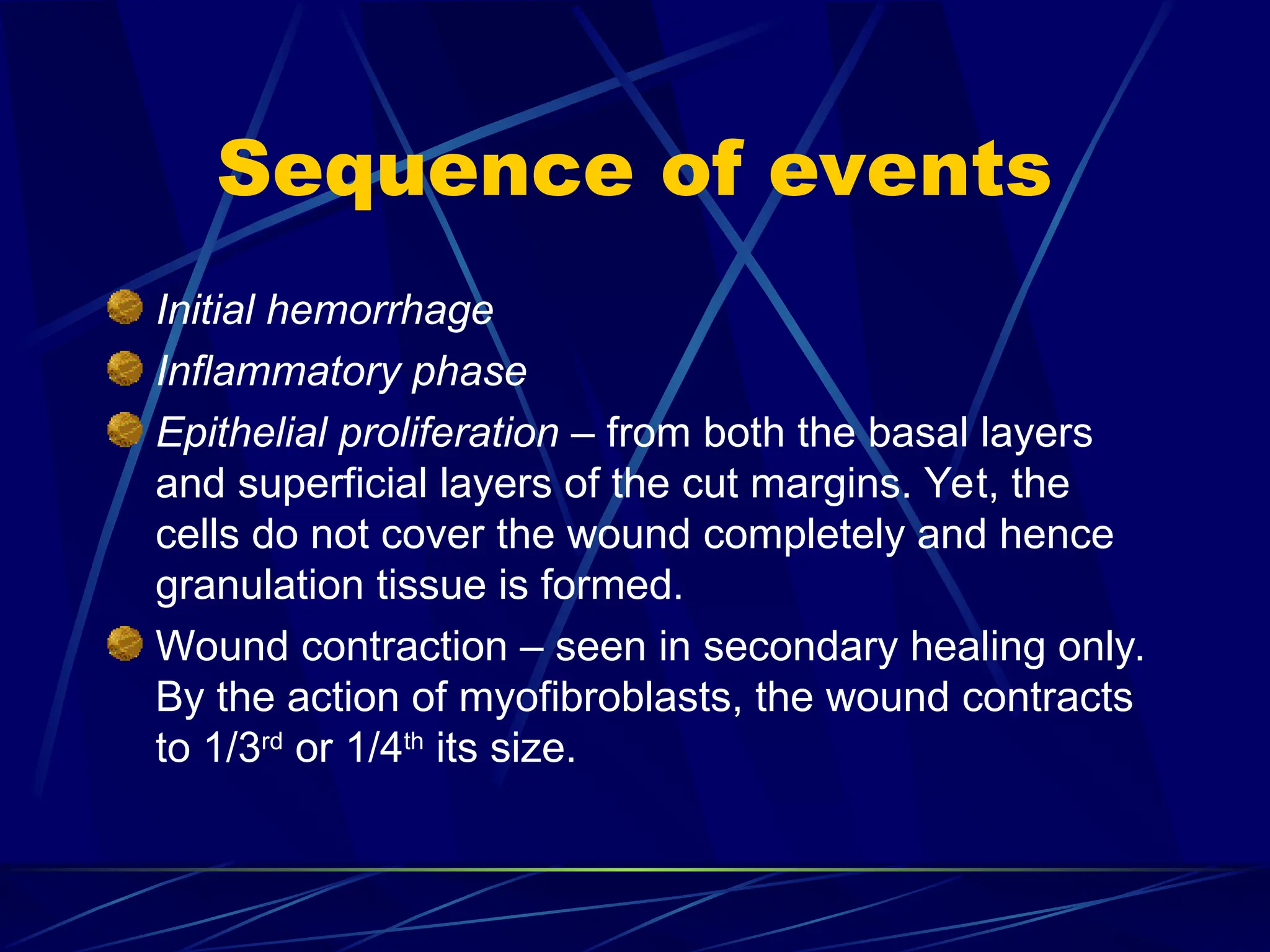 WOUND HEALING AND REPAIR OF TISSUES.ppt