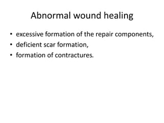 wound healing , factors affectings and wound management | PPTX