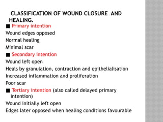 Wound healing and wound care.pptx important | PPT