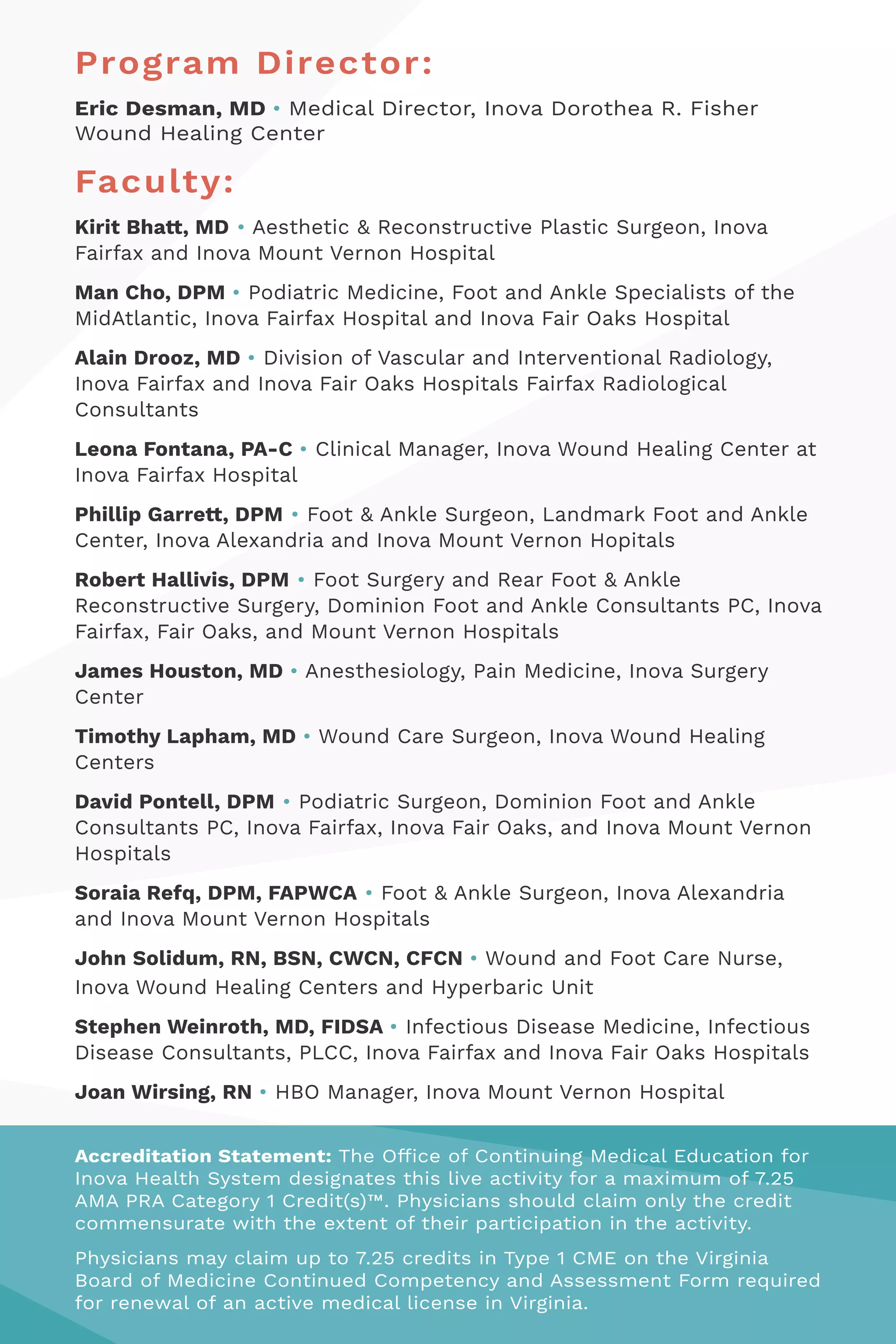 Wound healing conference brochure 2016 | PDF