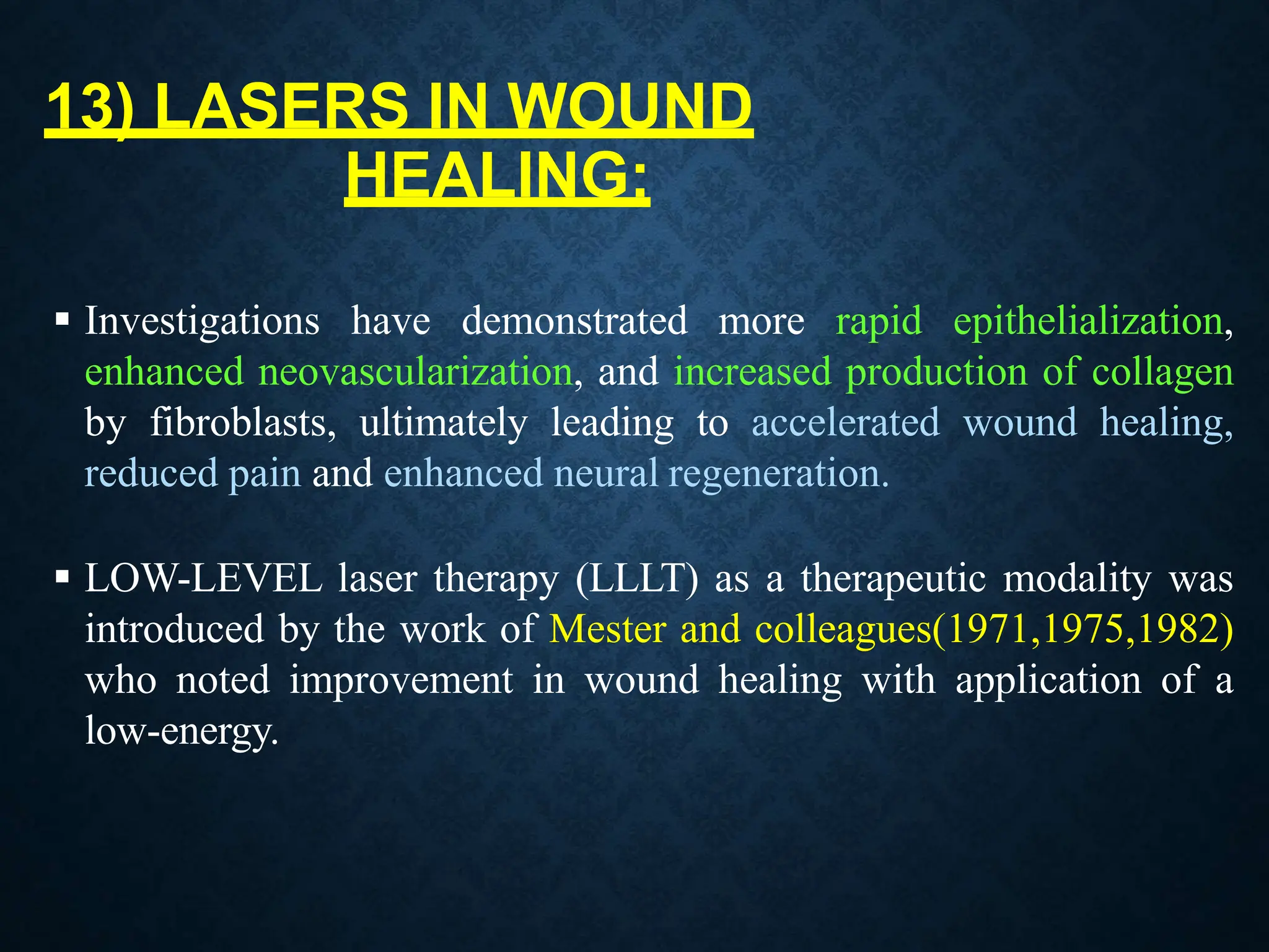 Wound Healing in Periodontology .pptx